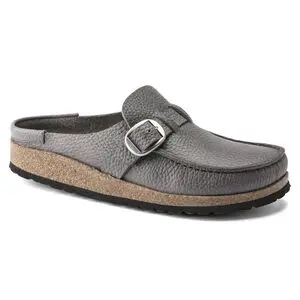 BIRKENSTOCK Buckley Natural Leather Coarsely - Gray