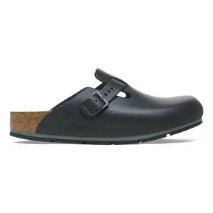 BIRKENSTOCK Boston Pro Natural Leather - Black