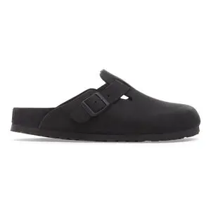 BIRKENSTOCK Boston Nubuck Leather - Black