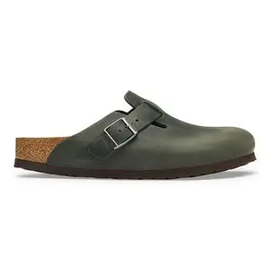 BIRKENSTOCK Boston Natural Leather Oiled - Thyme