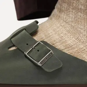 BIRKENSTOCK Boston Natural Leather Oiled - Thyme