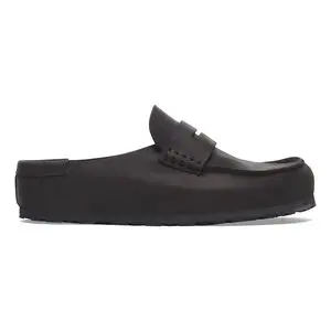 BIRKENSTOCK Naples Wrapped Natural Leather Oiled - Black