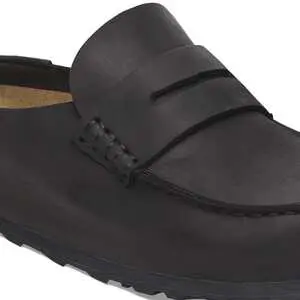 BIRKENSTOCK Naples Wrapped Natural Leather Oiled - Black