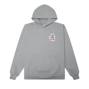 ANTI SOCIAL SOCIAL CLUB Cancelled' Hand Painted Hoodie - Grey