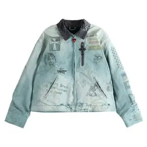 SAITOS Distressed Work Jacket
