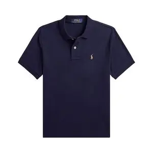 Polo Ralph Lauren Cotton Interlock Knit Polo 'refined Navy