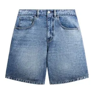 Kith X Messi For Adidas Denim Short 'aurora/ink - Blue