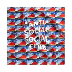 ANTI SOCIAL SOCIAL CLUB Fine Wind, Clear Morning Bandana - Multicolor