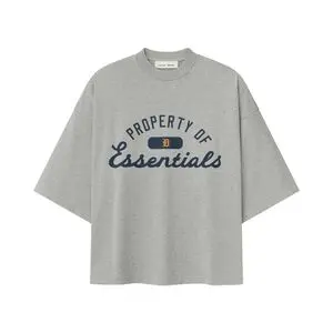 Fear Of God Property Of Essentials" Graphic T-shirt - Grey
