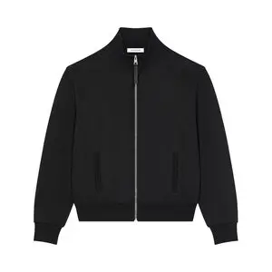 Givenchy Quilted Zipped Sweatshirt - Black