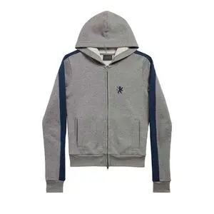 Balenciaga Zip-up Hoodie 'dark Heather - Grey