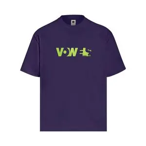 VOWELS Blur Tee 'navy