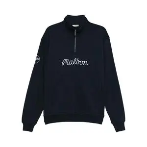 MALBON Collegiate Sweatshirt 'aegean - Blue