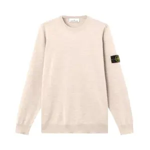 Stone Island Stone Island Crew Neck Sweatshirt Tan