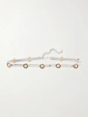 Maison Mayle Flora Embellished Belt