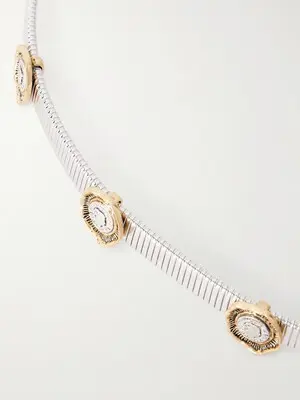 Maison Mayle Flora Embellished Belt