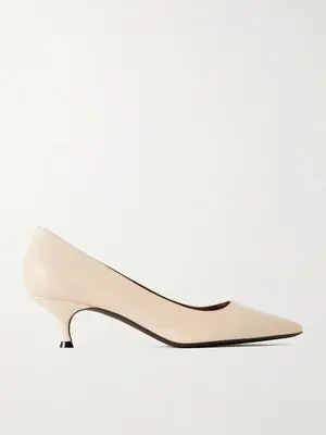 HERBERT LEVINE Pump Du Jour 50 Leather Pumps - Gray