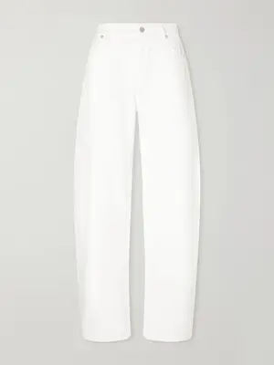 Alaïa Wide-leg Jeans - White