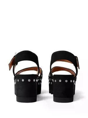 Stella McCartney Elyse Studded Platform Sandals