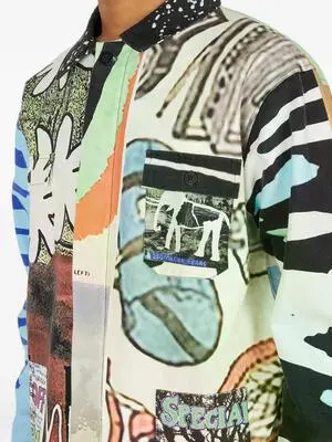 DRX X STEFAN MEIER X LN-CC Graphic Print Cotton Jacket