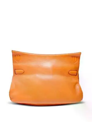 Hermès Jypsière Taurillon Clemence Shoulder Bag - Orange