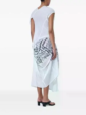 LIMI FEU Graphic Print Asymmetric Dress