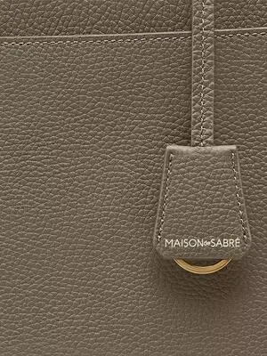 MAISON DE SABRE Full-grain Leather Laptop Bag