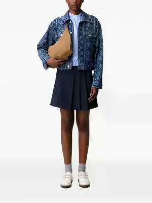 Claudie Pierlot Short Wool Blend Skirt
