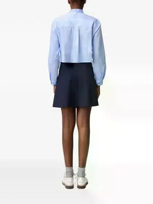Claudie Pierlot Short Wool Blend Skirt