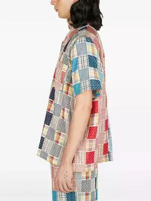 (DI)VISION Patchwork Short-sleeve Shirt