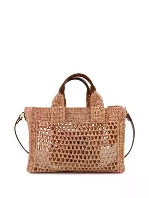 Chloé Small Raffia Tote Bag