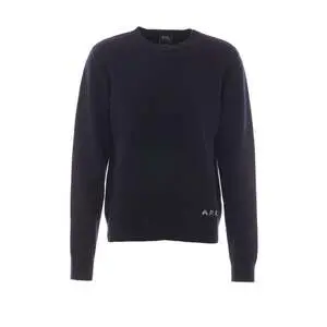 A.p.c. A.P.C. Edward Crew Neck Sweater Blue
