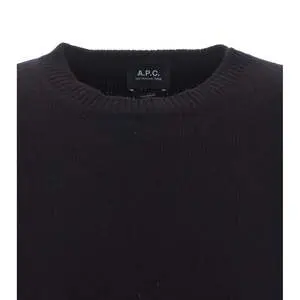 A.p.c. Edward Crew Neck Sweater - Blue