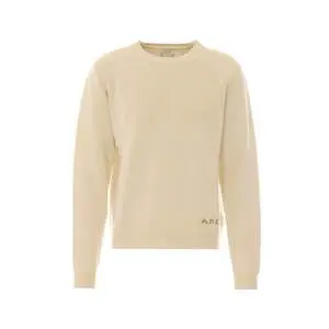 A.p.c. Edward Crew Neck Sweater - Cream
