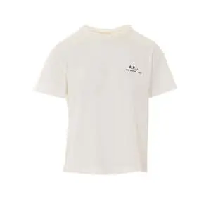 A.p.c. Logo Print Cotton T-shirt - White