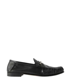 TOM FORD Ripley Embellished Leather Loafers - Black