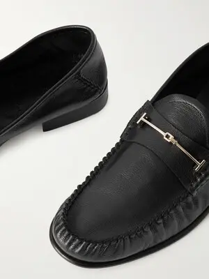 TOM FORD Ripley Embellished Leather Loafers