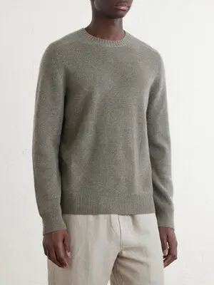 N.peal Organic Cashmere Raglan Crewneck Sweatshirt