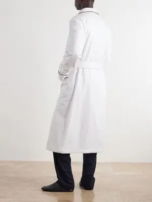TOM FORD Piped Silk Robe