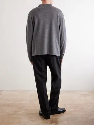 Officine Générale Bay Merino Wool Polo Shirt