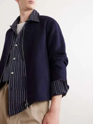 Officine Générale Mazir Wool Bomber Jacket