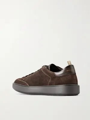 Officine Creative Sequel 001 Lace-up Suede Sneakers - Brown