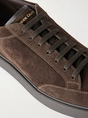 Officine Creative Sequel 001 Lace-up Suede Sneakers - Brown