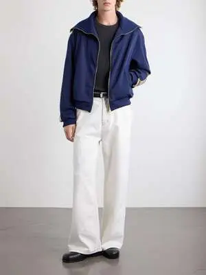 Kapital Jersey Zip-up Sweatshirt