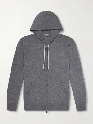 N.peal Organic Cashmere Zip-up Hoodie