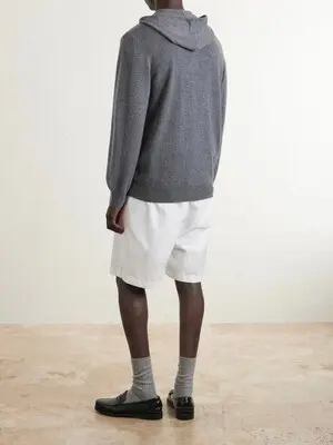 N.peal Organic Cashmere Zip-up Hoodie