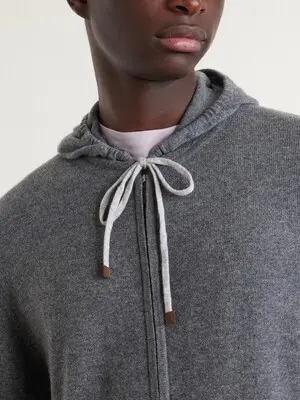 N.peal Organic Cashmere Zip-up Hoodie