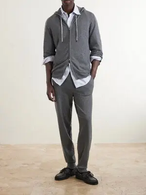 N.peal Organic Cashmere Zip-up Hoodie