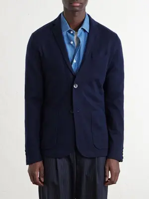 N.peal Cashmere And Silk-blend Shawl Collar Cardigan