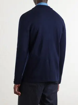 N.peal Cashmere And Silk-blend Shawl Collar Cardigan